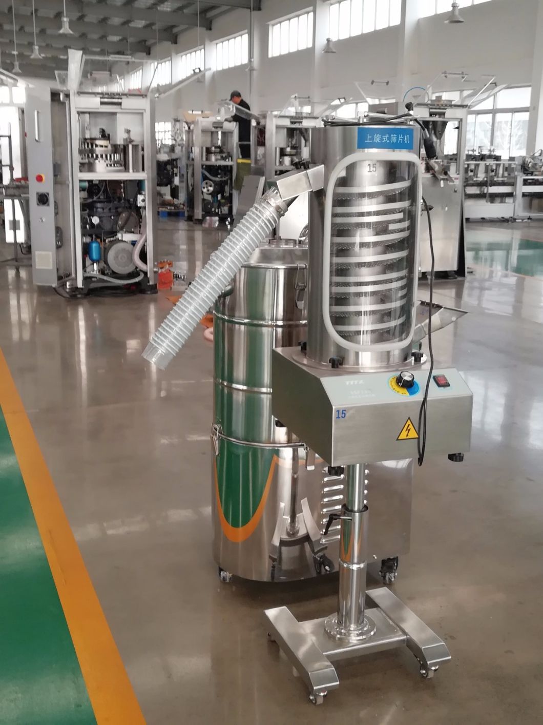 Bzs-230 Uphill Deduster Machine for Tablet/ Polisher Machine - Buy ...